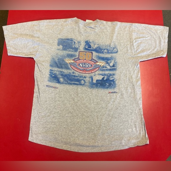 Jerzees | Shirts | Vintage 20 Nhra 50 Years Of Power Championship Drag ...